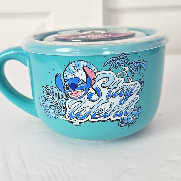 Disney | Dining | Nwt Disney Stitch Soup Mug | Poshmark